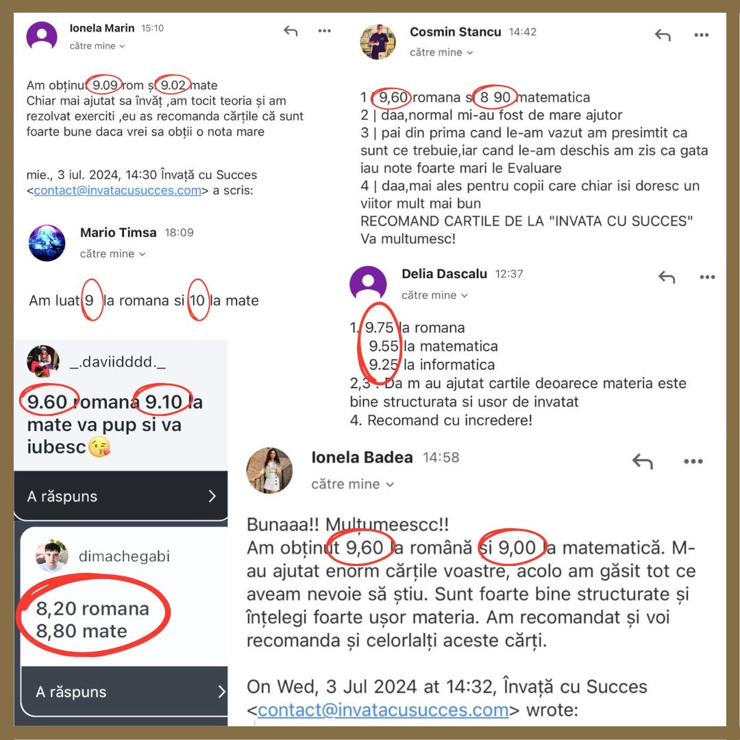 Evaluare Naţională – Editura Învaţă cu Succes