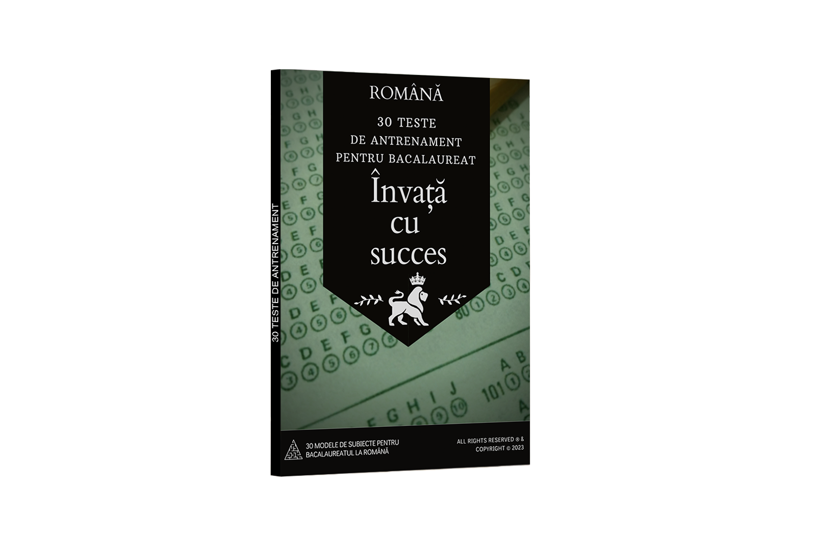 Carte cu 30 Teste de Antrenament pentru Bacalaureatul la Română + Rezo ...